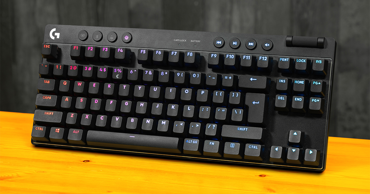 Review: Logitech G Pro X TKL - Nul innovatie, wel draadloos | Toms Tech